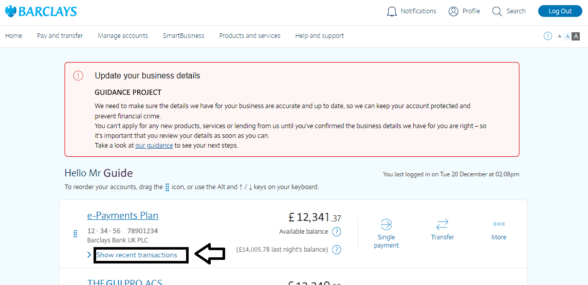 How to Download Bank Statements from Barclays For Accounting - Dead ...