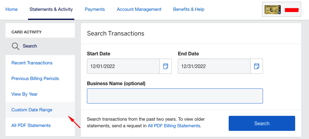 How to Download a Bank Statement From American Express - Dead Simple ...